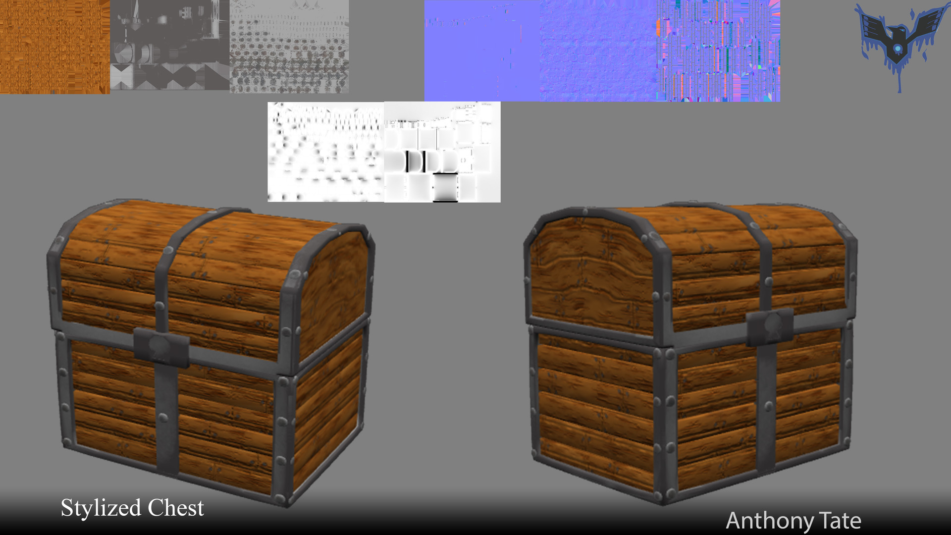 Anthony Tate - Stylized Treasure Chest