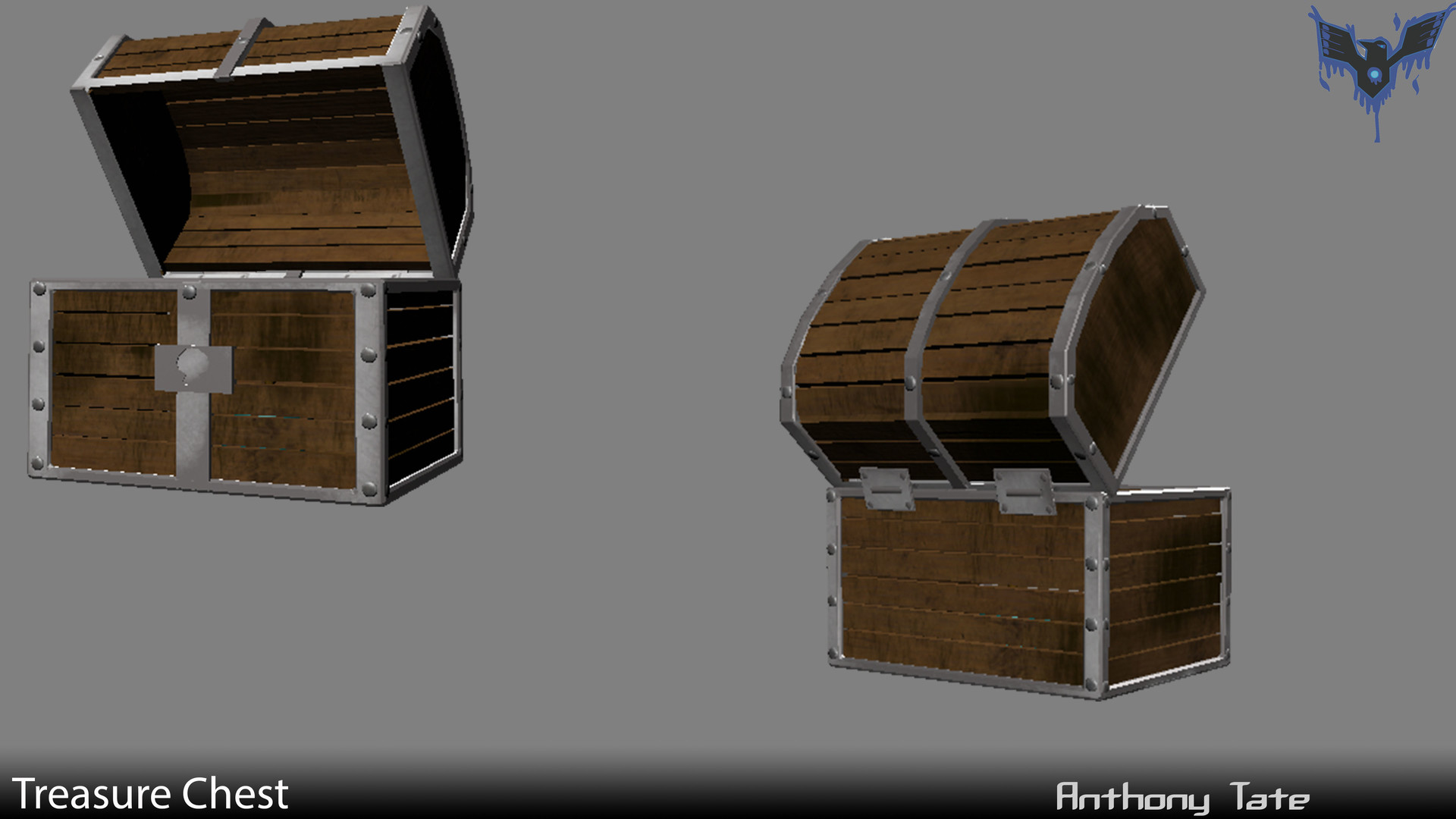 Anthony Tate - Stylized Treasure Chest