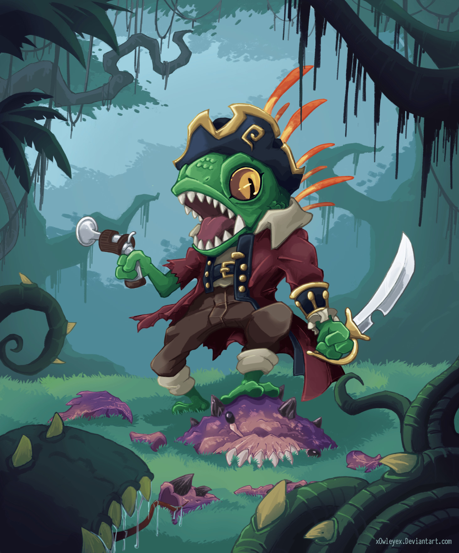 ArtStation - Captain Greenfin