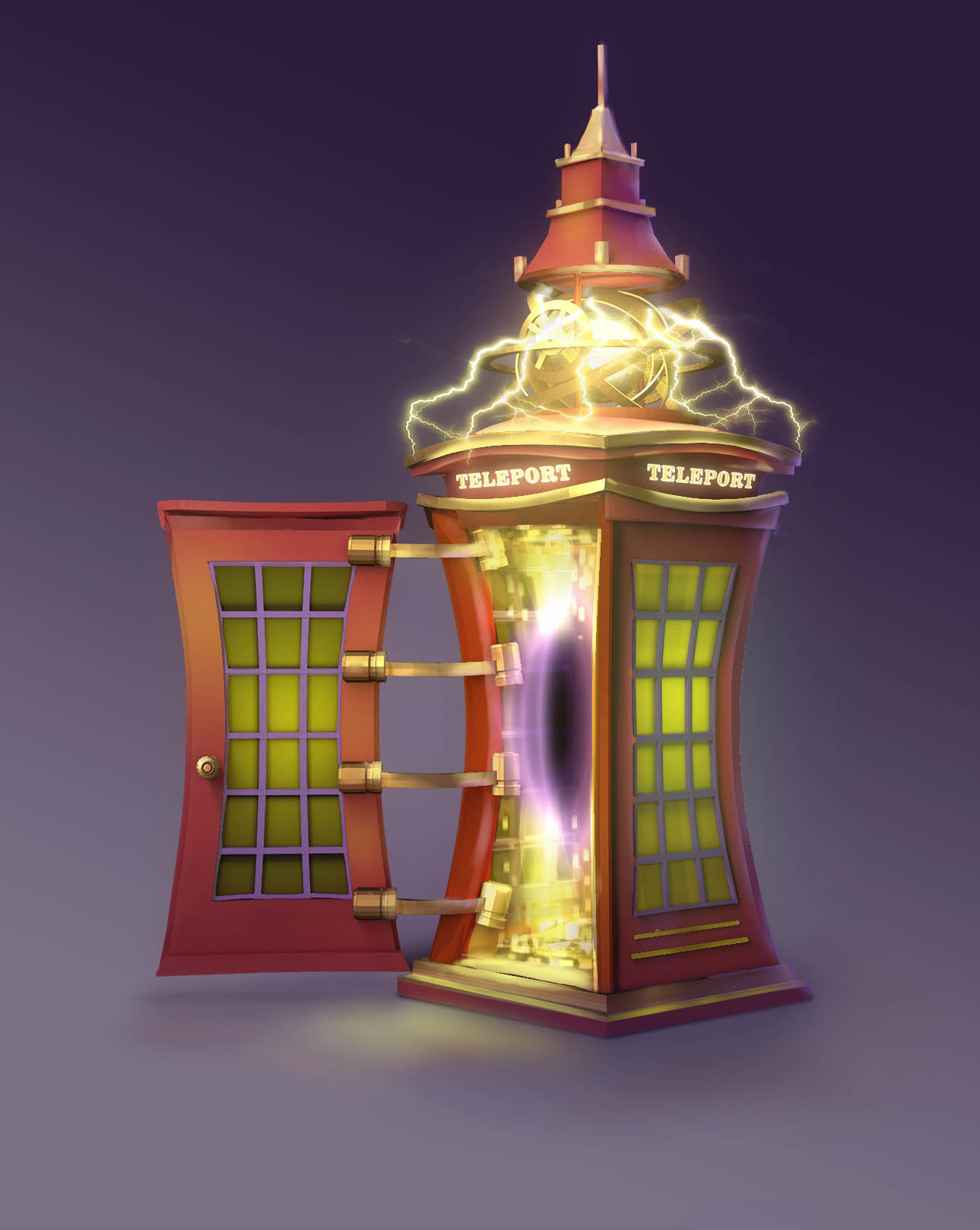 ArtStation - Teleport london