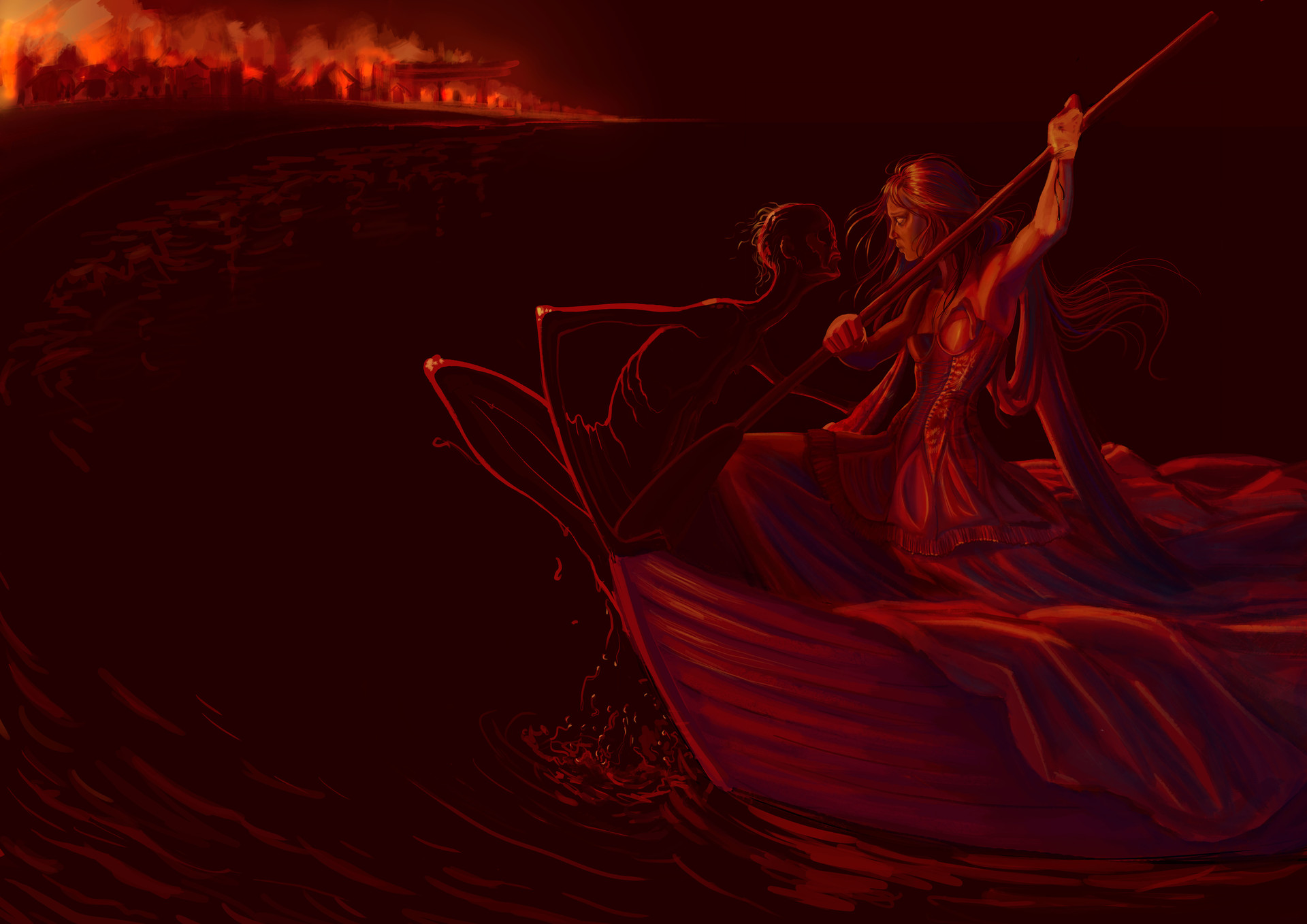 ArtStation - Red Death