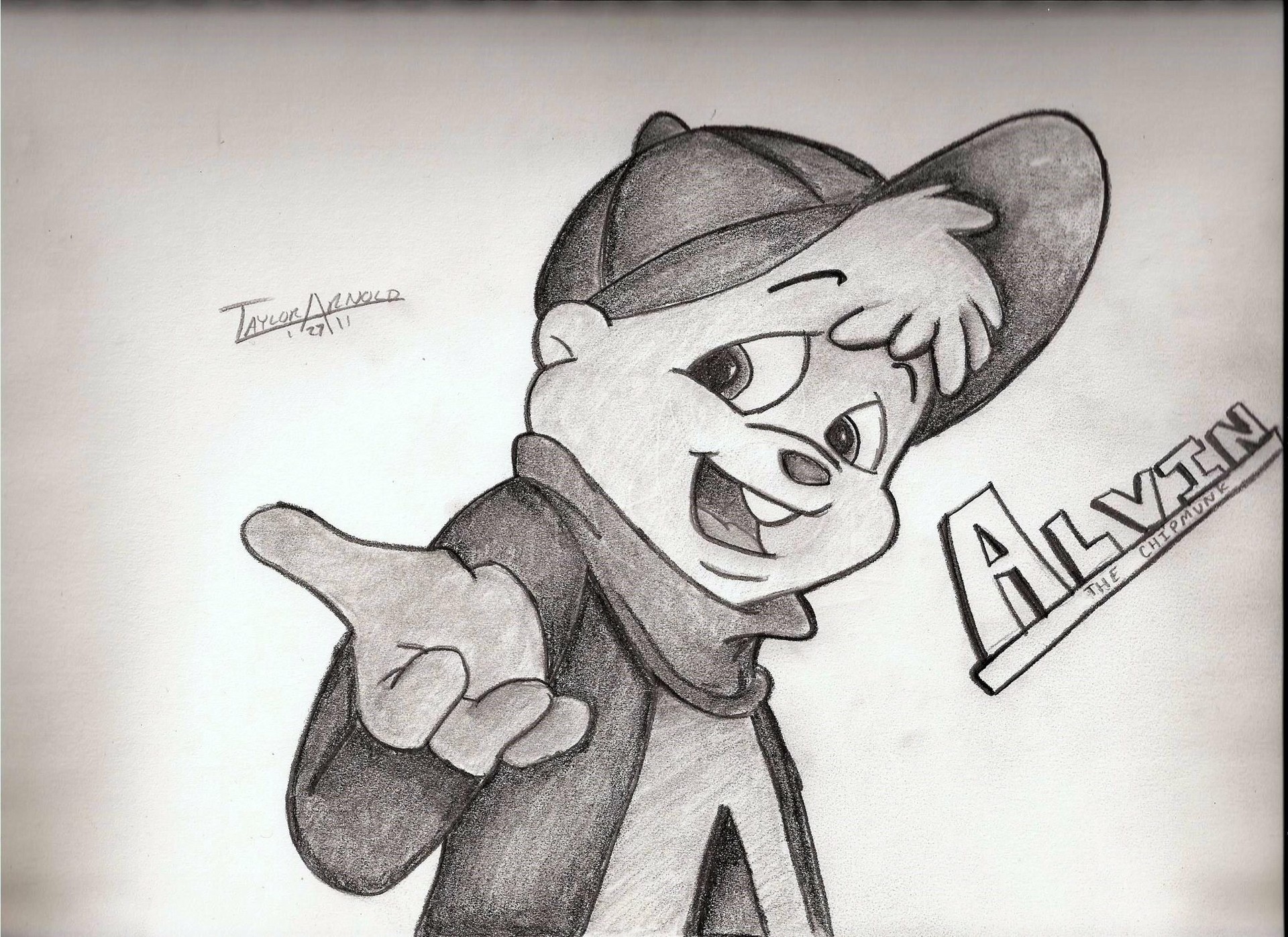 ArtStation - Alvin the Chipmunk