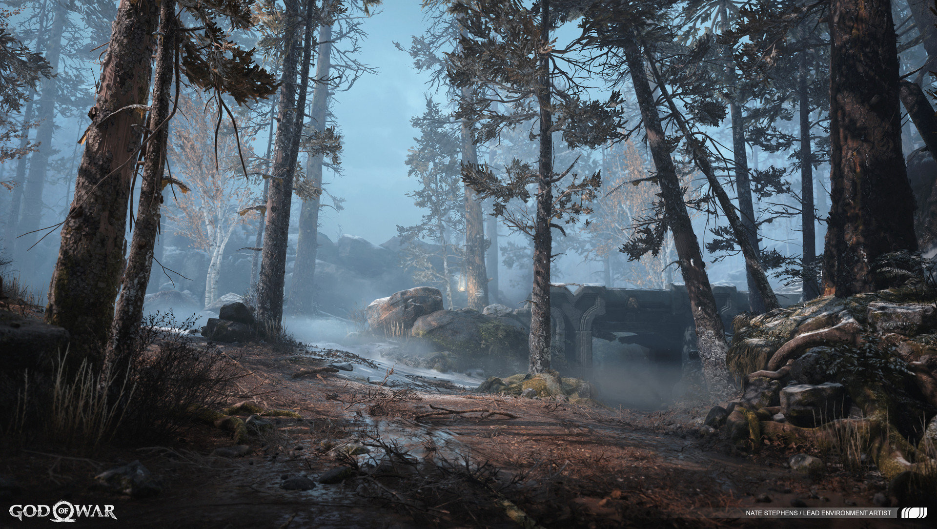 Nate Stephens - God of War - Forest