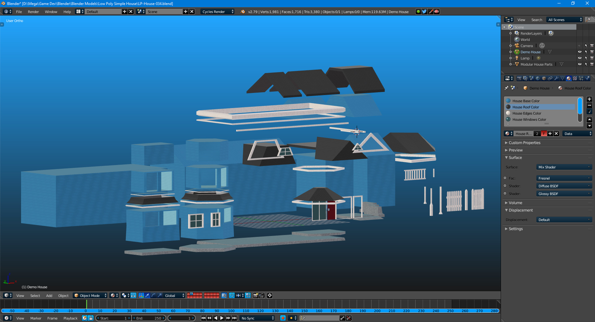 Kade Markoux - Modular House Asset Kit