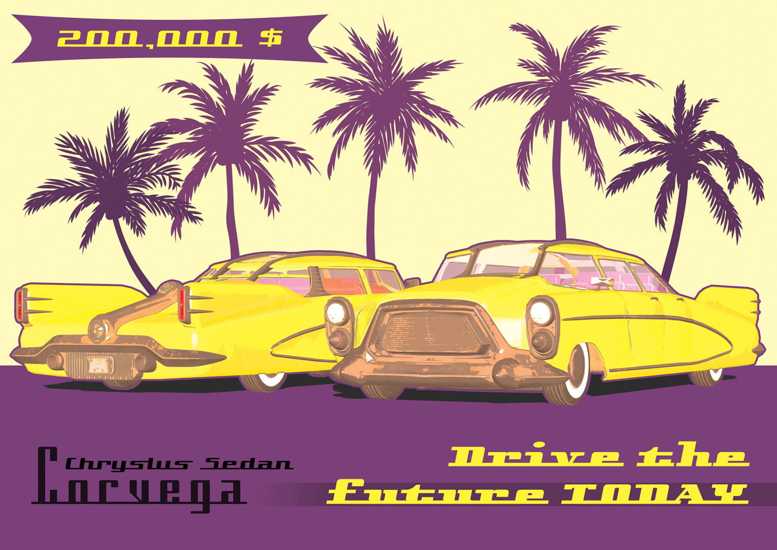 Dino Tumpa - Post-apocalypse billboard (Fallout)