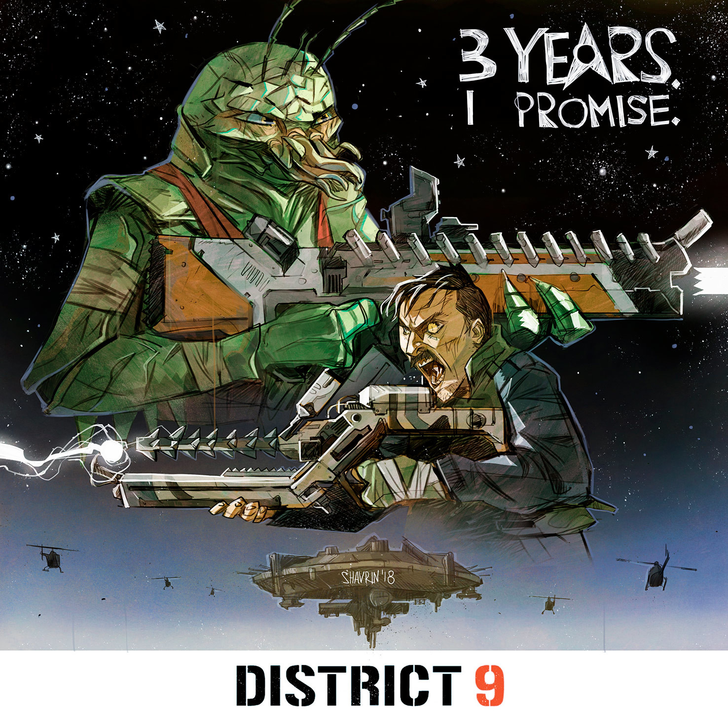 ArtStation - District 9 #SHAVRIN