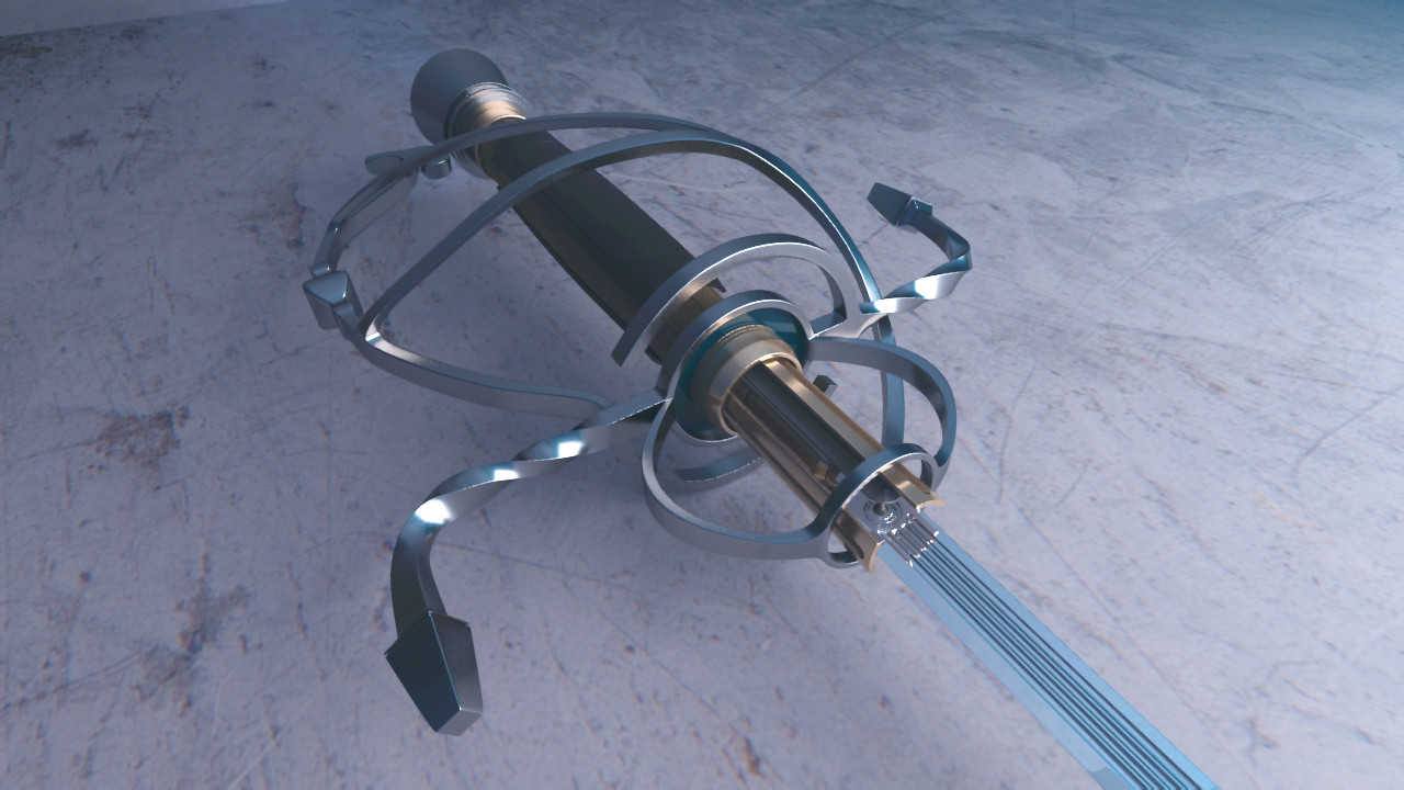 ArtStation - Amplified vibro-rapier