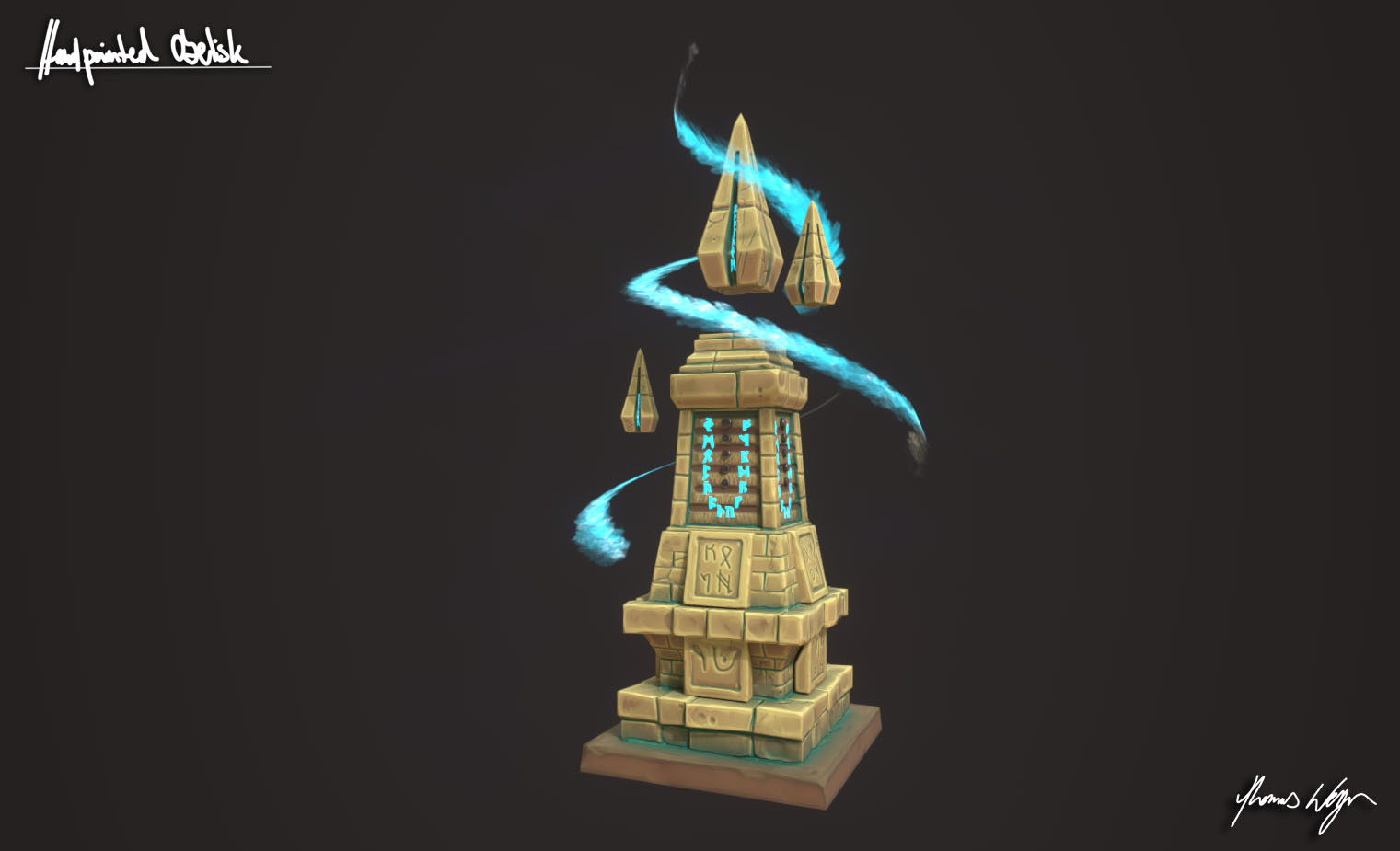 Thomas Weger - Stylized animated Obelisk