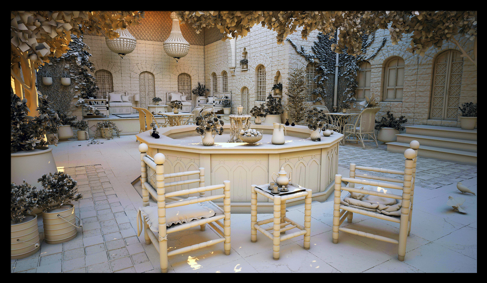 Mohammad Abuabiah - The Courtyard House of Syria