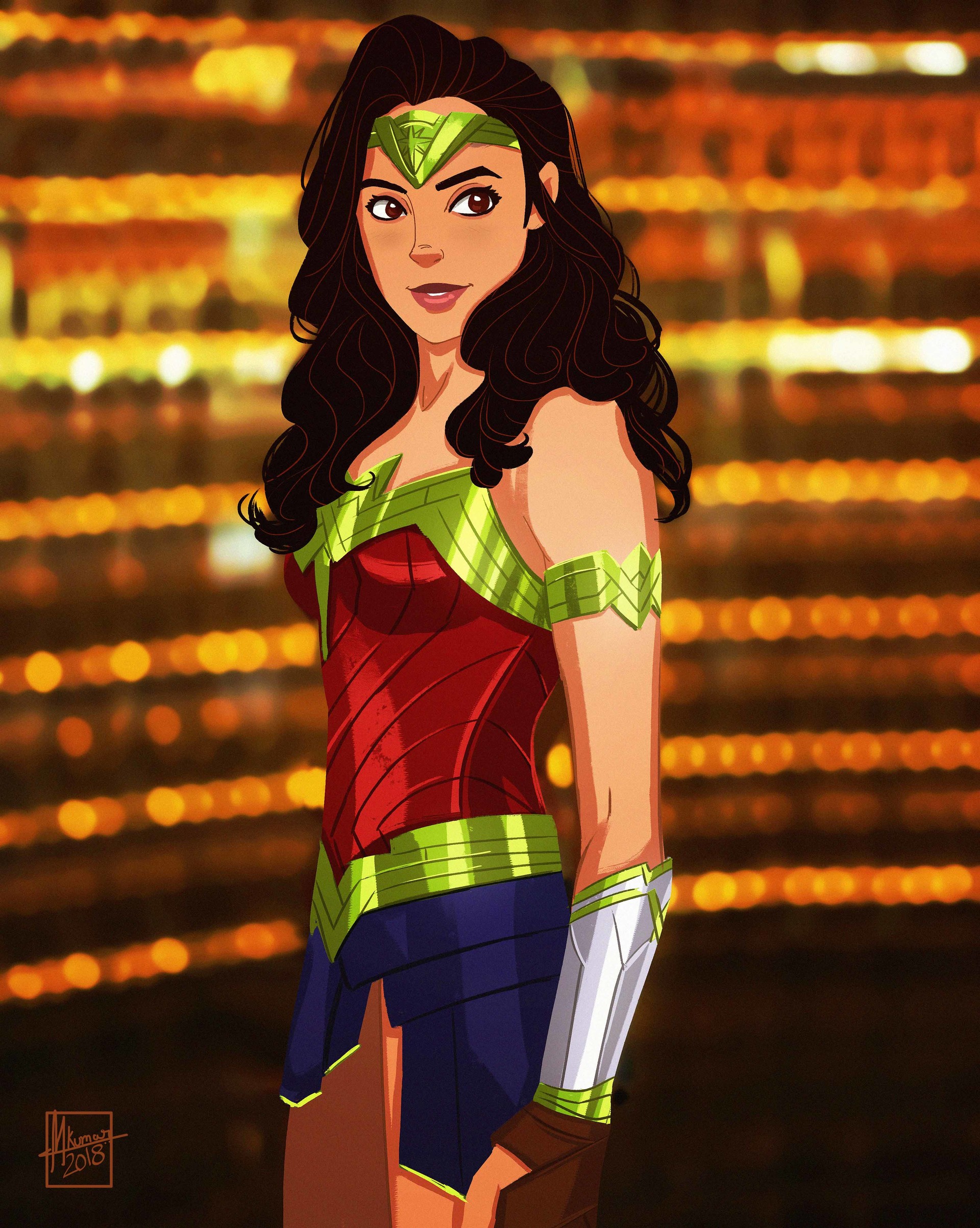 Wonder Woman by Mayank Kumar : r/ImaginaryDC