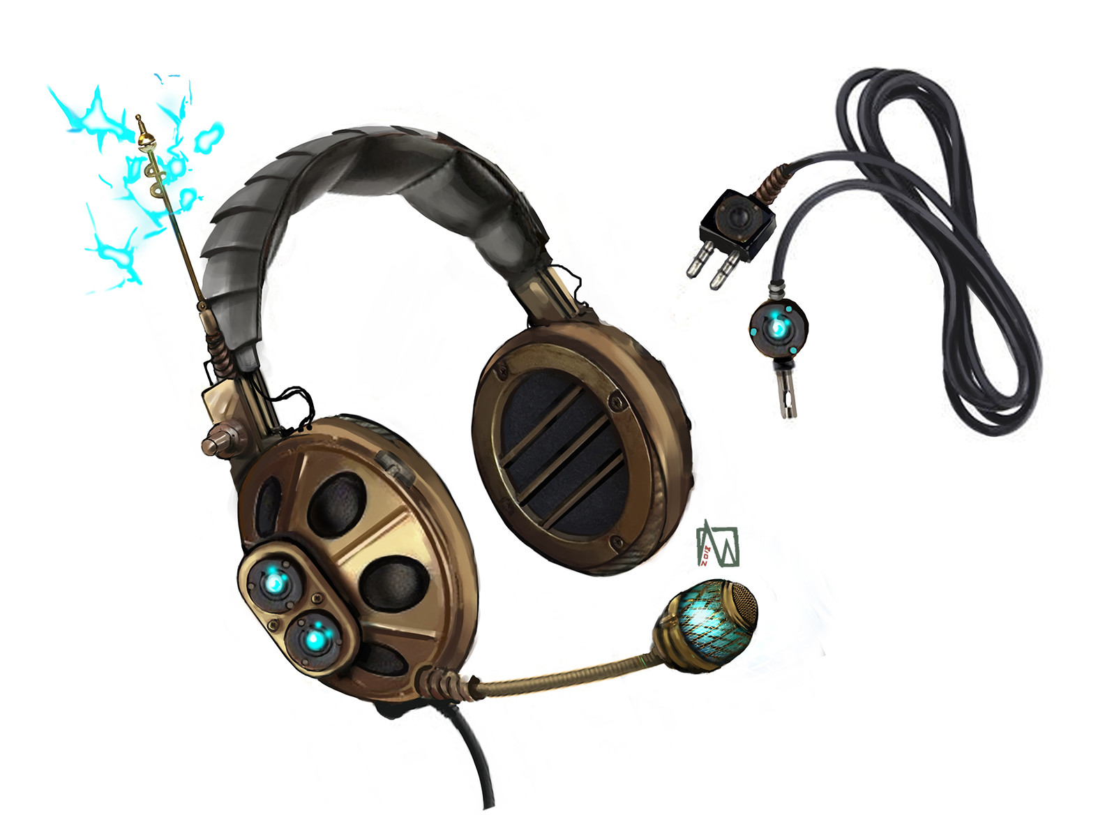 steampunk headset