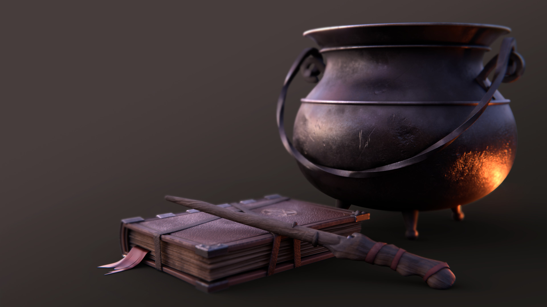 ArtStation - Magic stuff of a wizard student