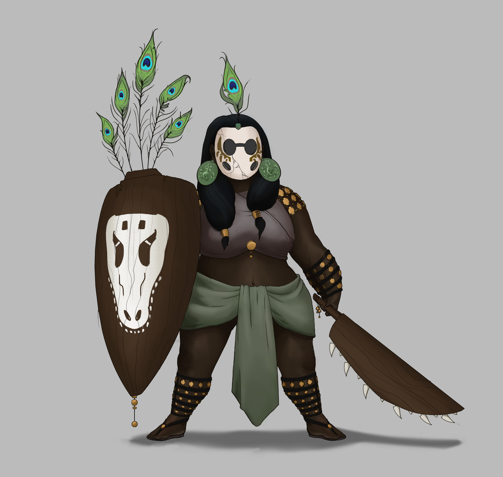 ArtStation - Swamp Warrior