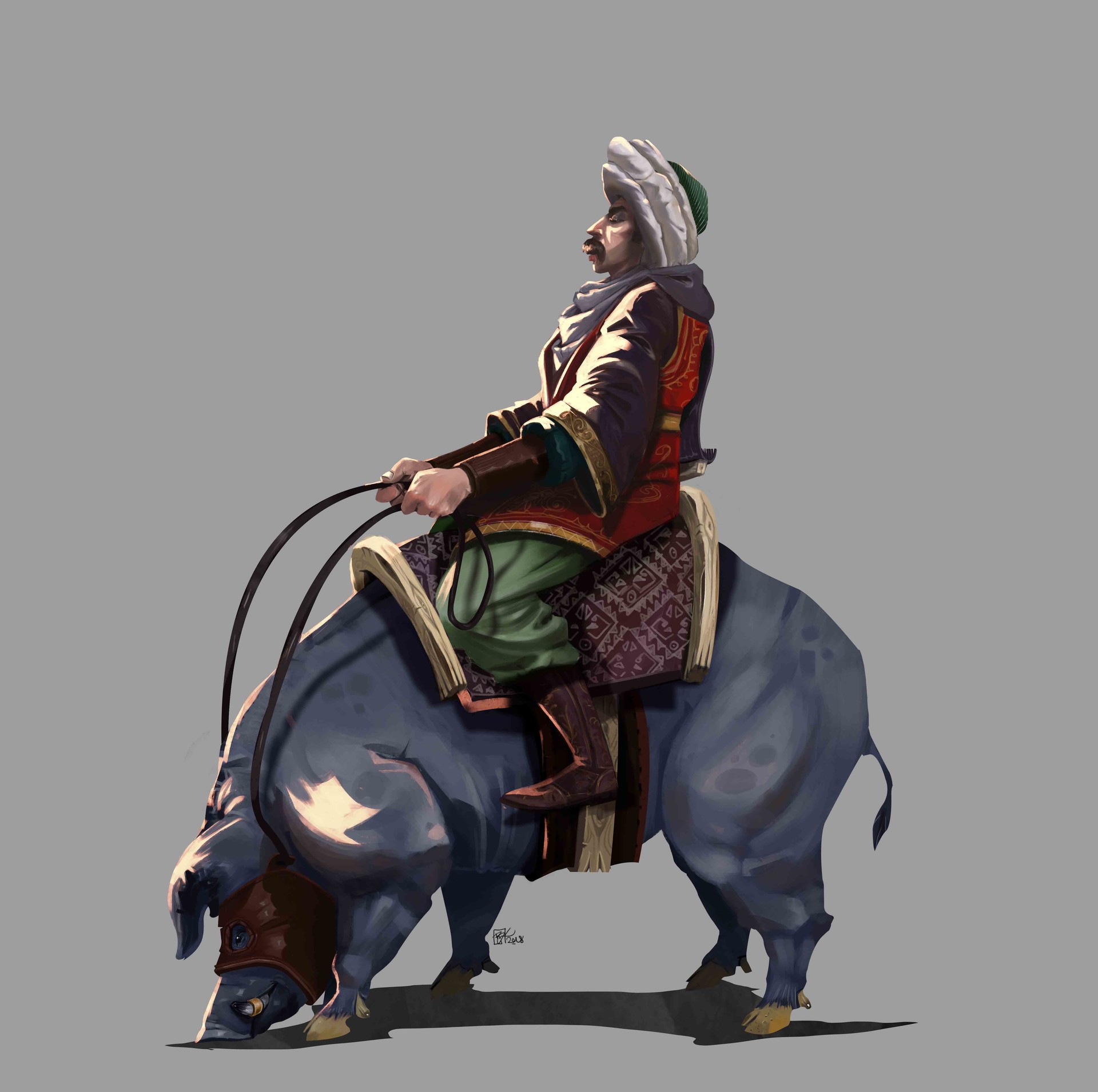 ArtStation - hog rider
