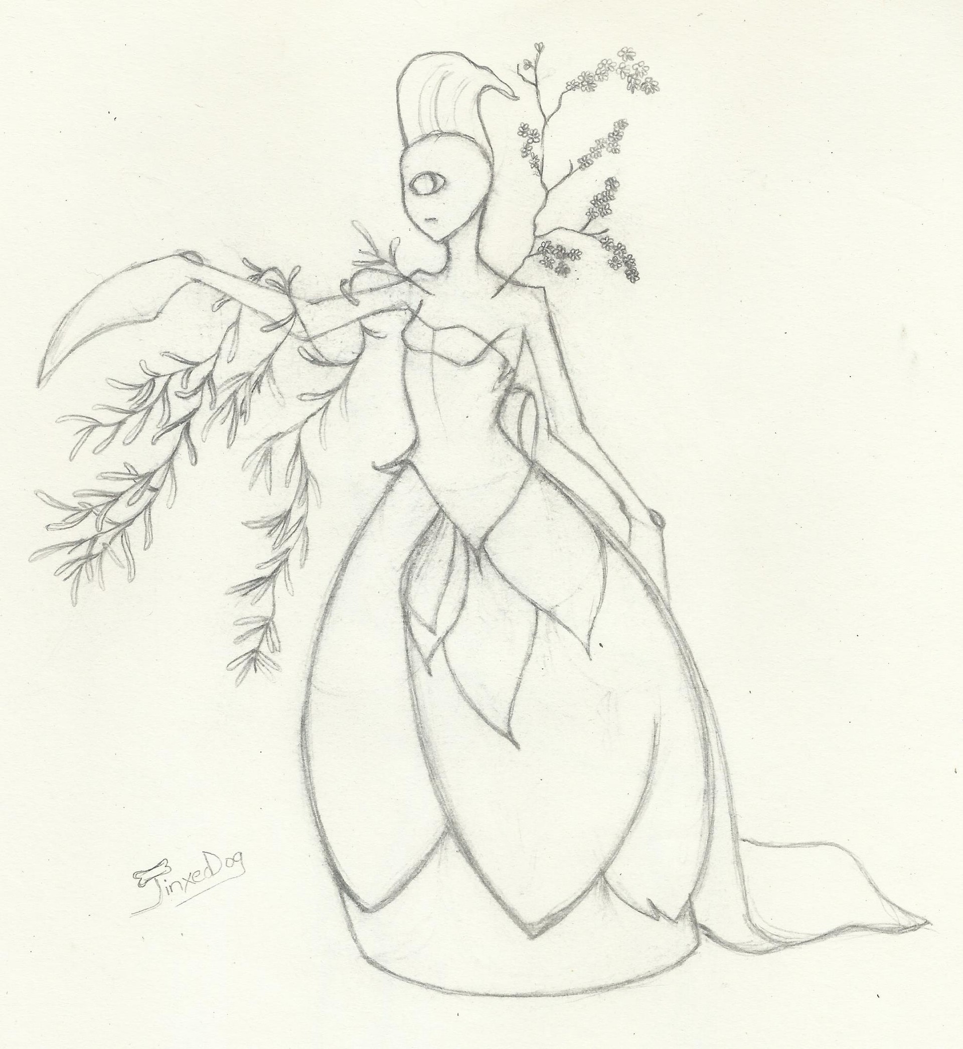 ArtStation - Flower Spirit Experiment