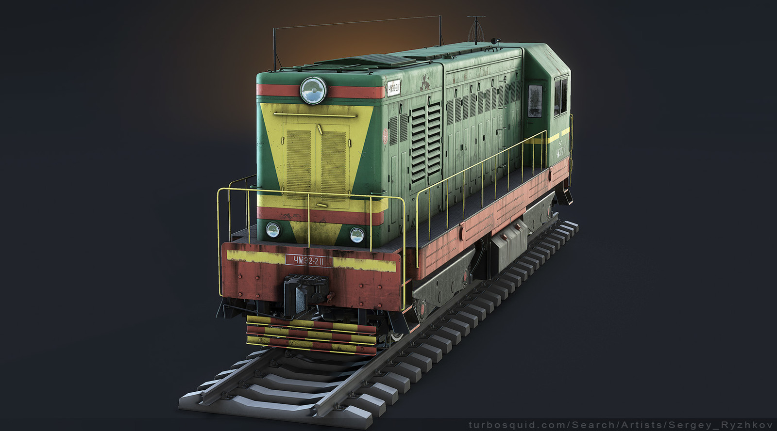 Serhii Ryzhkov - ChME2 Diesel Locomotive