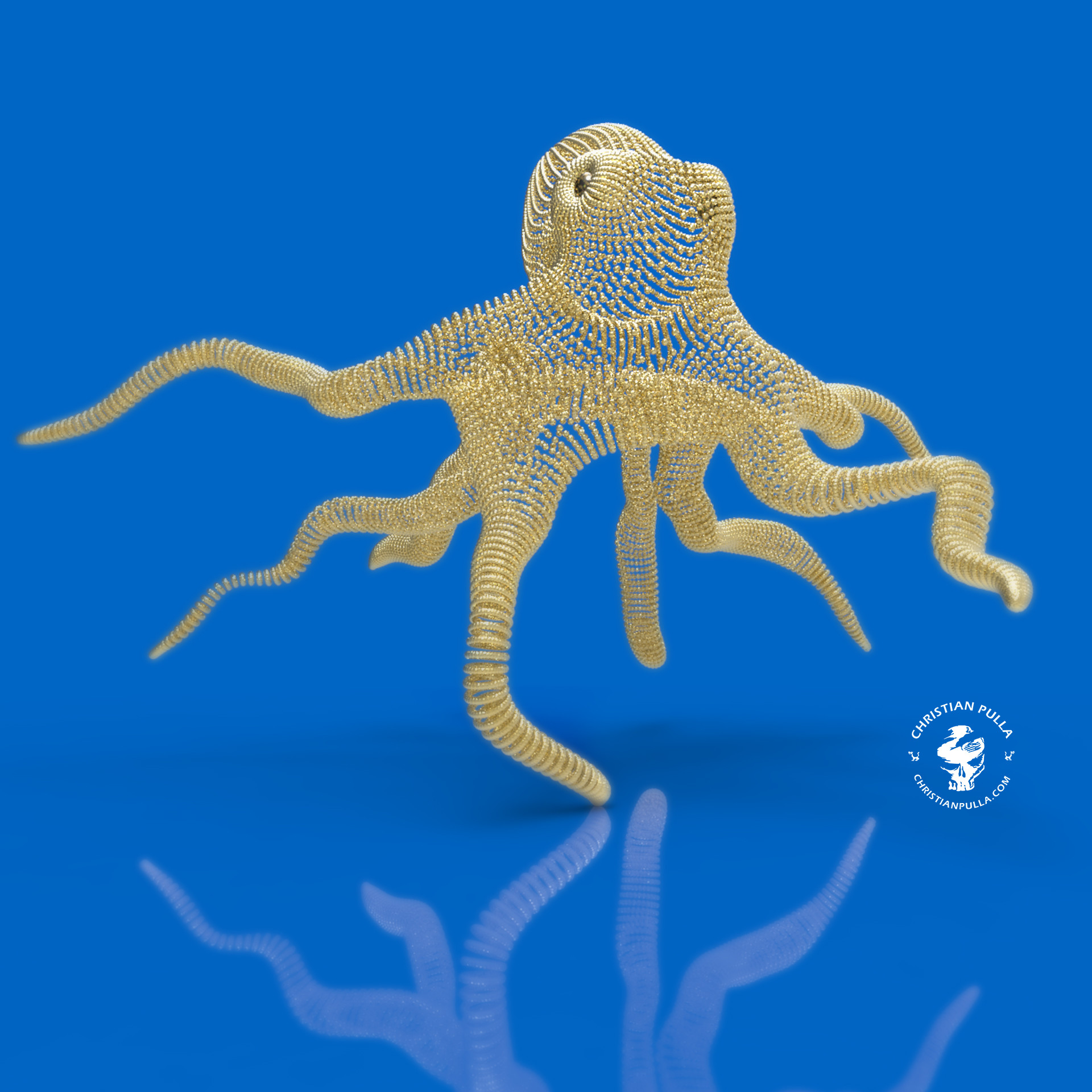 ArtStation - Gold Octopus