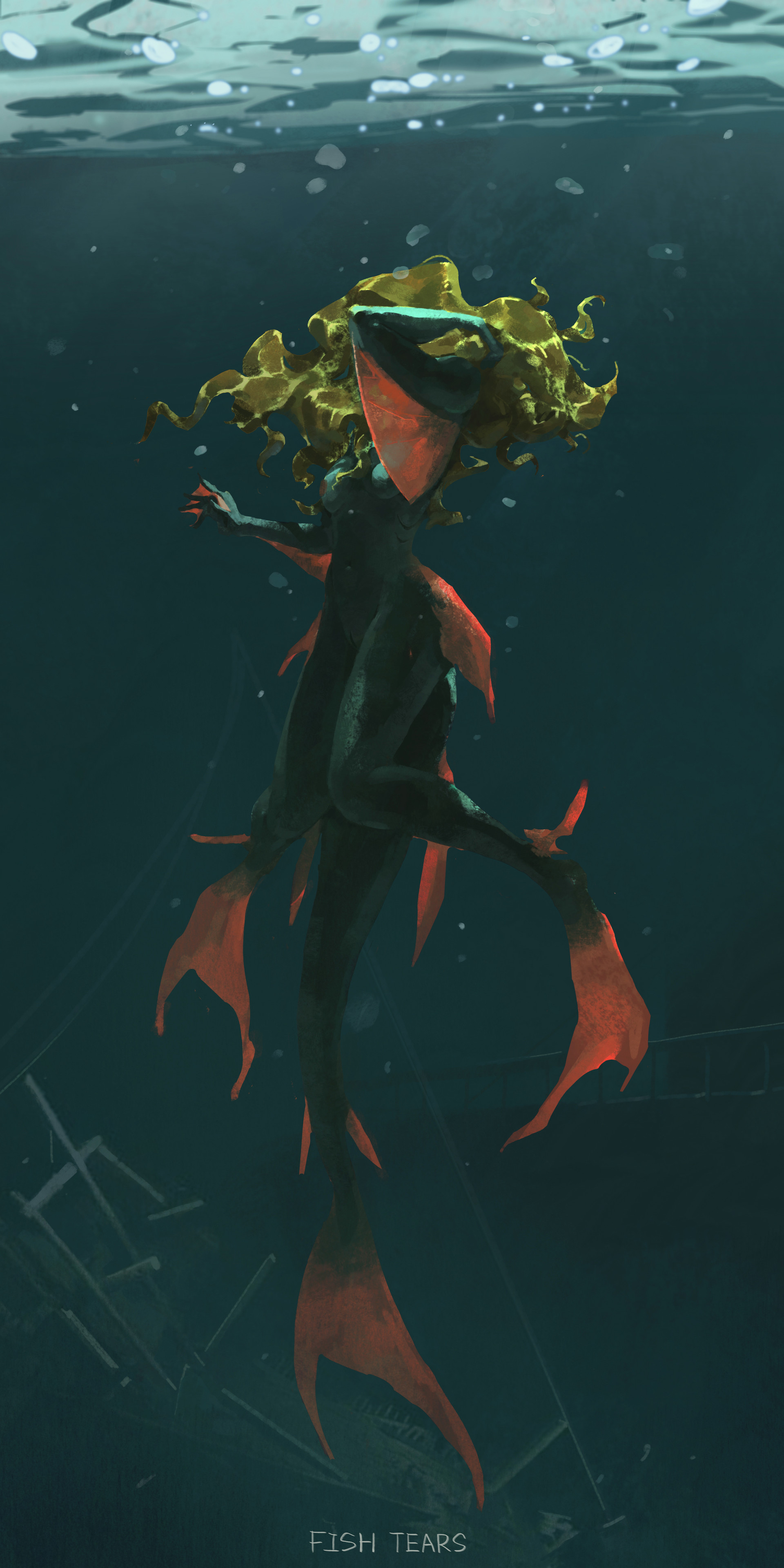 ArtStation - fish tears