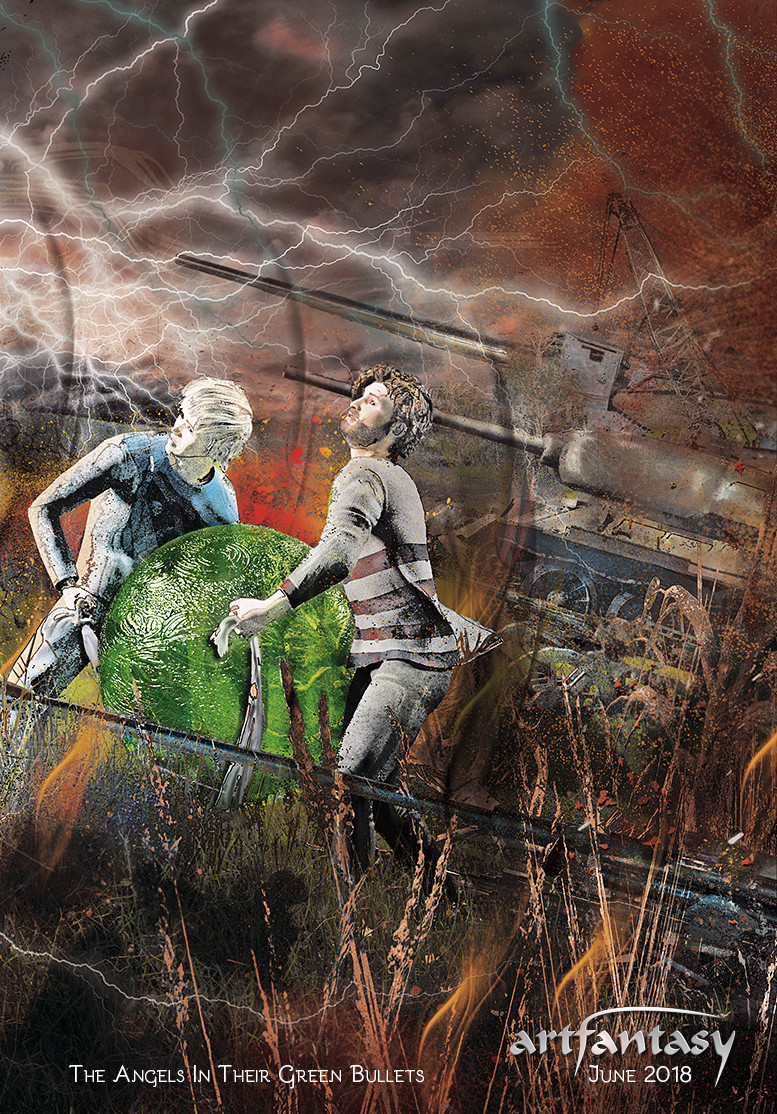 ArtStation - Angels in green Bullets