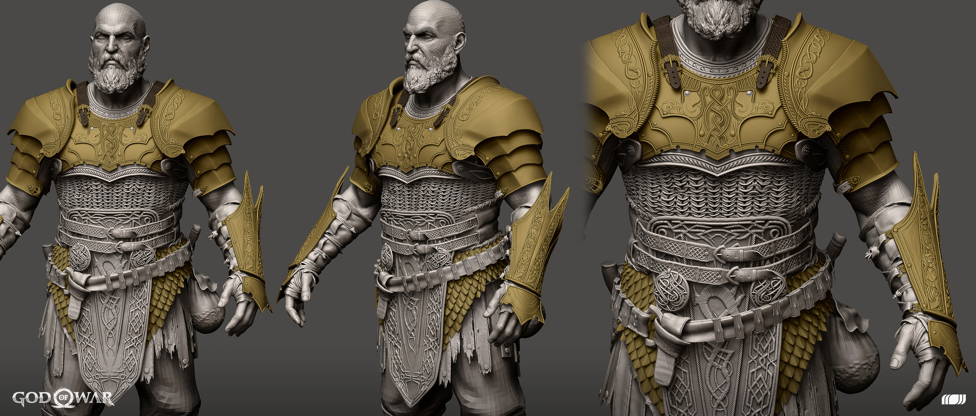 ArtStation - Kratos armor