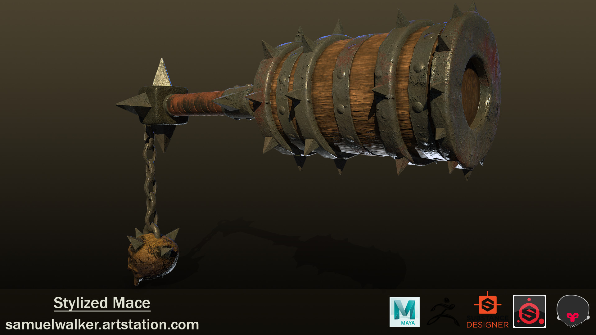 Samuel Walker - Stylized Mace