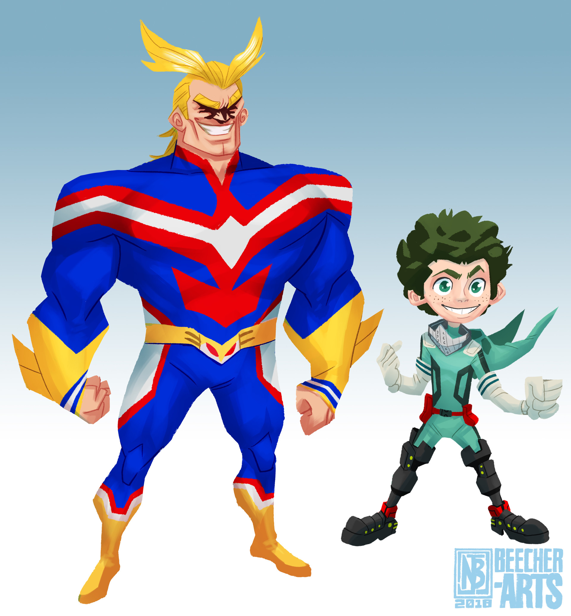 ArtStation - Pixar - My Hero Academia