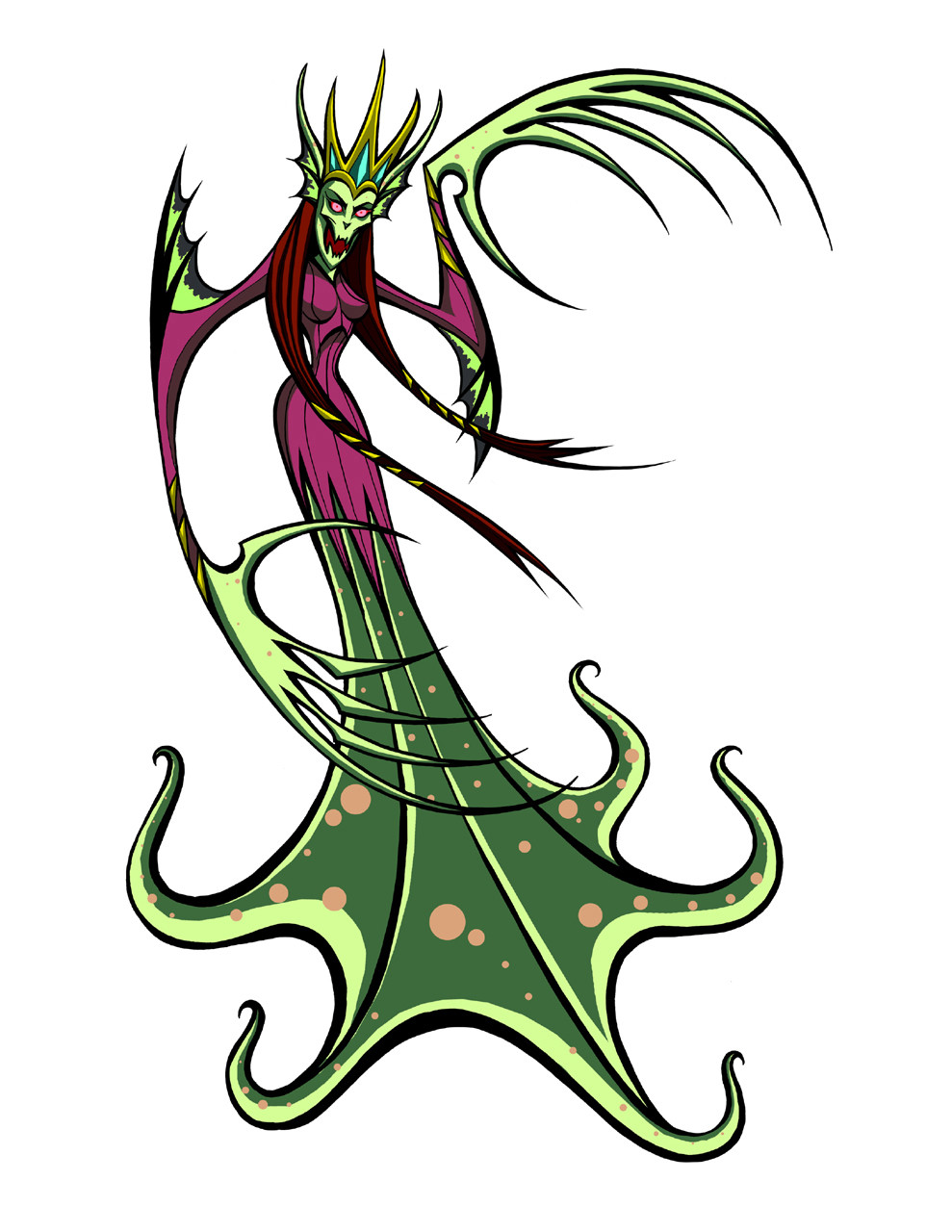 ArtStation - Free Realms: Sea Witch