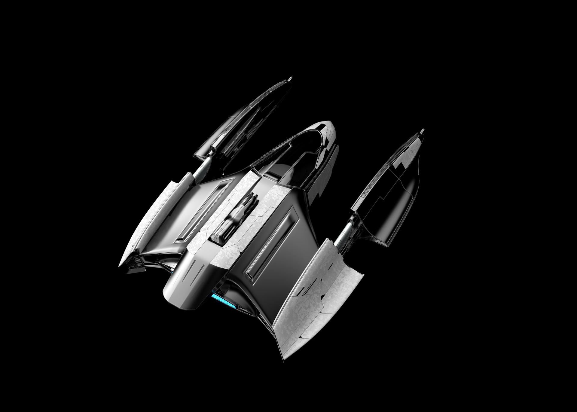 Alexey Melnikov - "Streamlined"-spaceship class Fighter