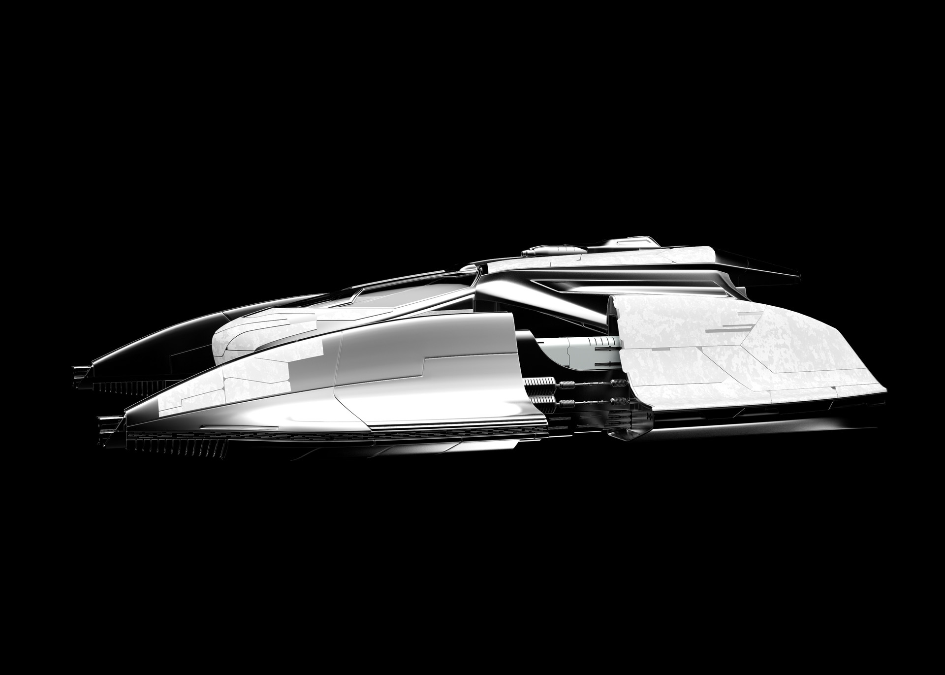 Alexey Melnikov - "Streamlined"-spaceship class Fighter