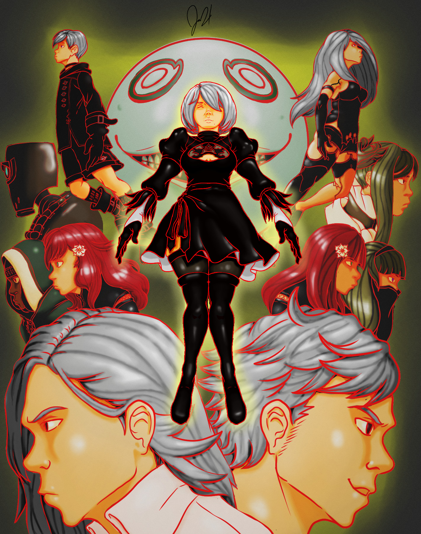 ArtStation - Nier: Automata