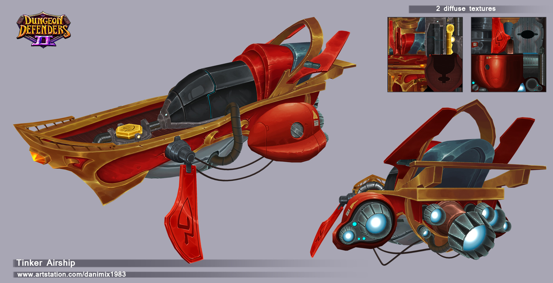 Daniel Diaz - Tinker Airship - Dungeon Defenders 2