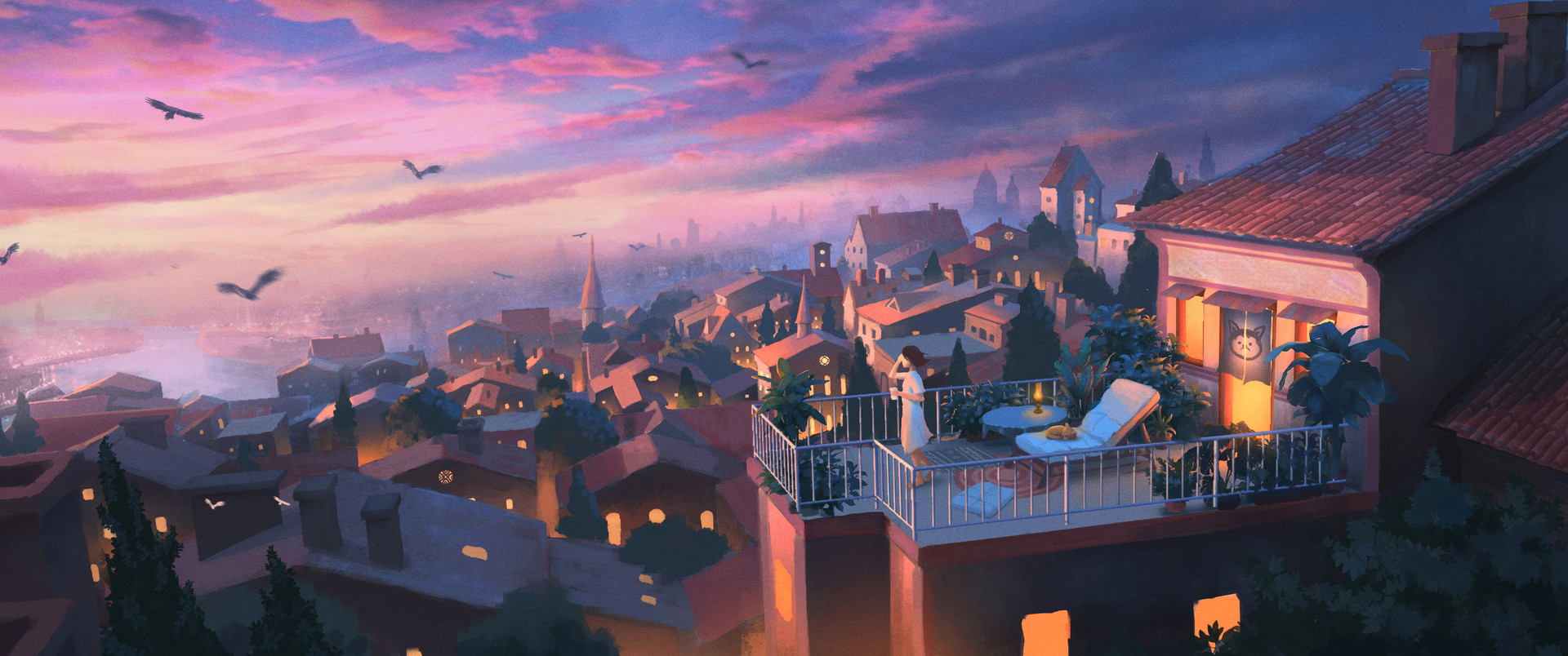 ArtStation - rooftop toulouse