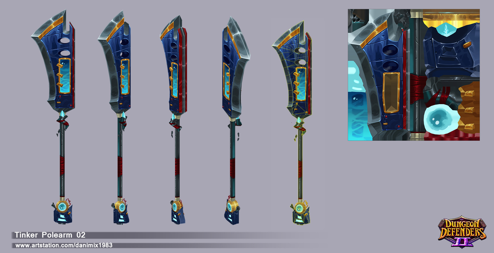 Daniel Diaz - Tinker Weapons - Dungeon Defenders 2