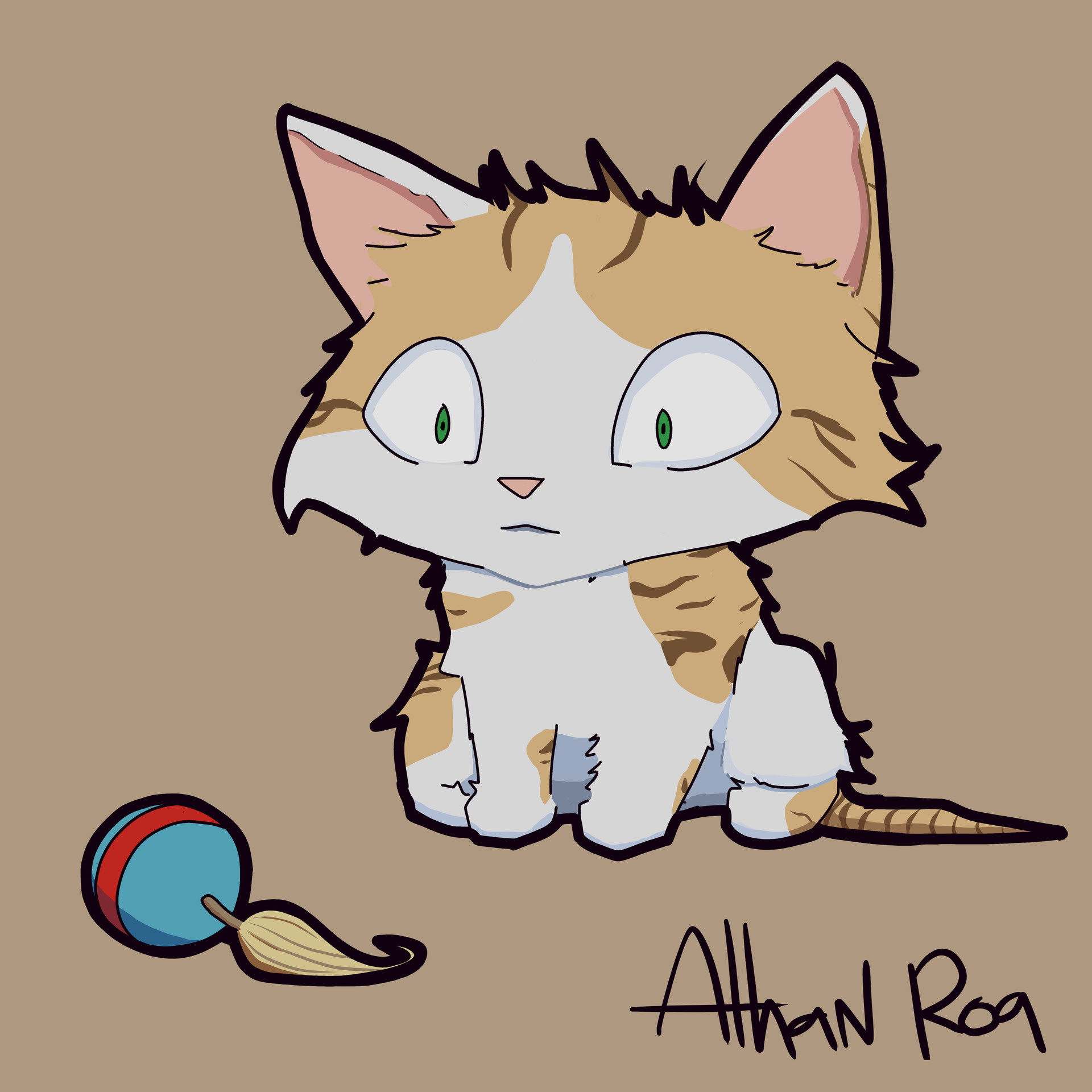 ArtStation - Cats in predicaments