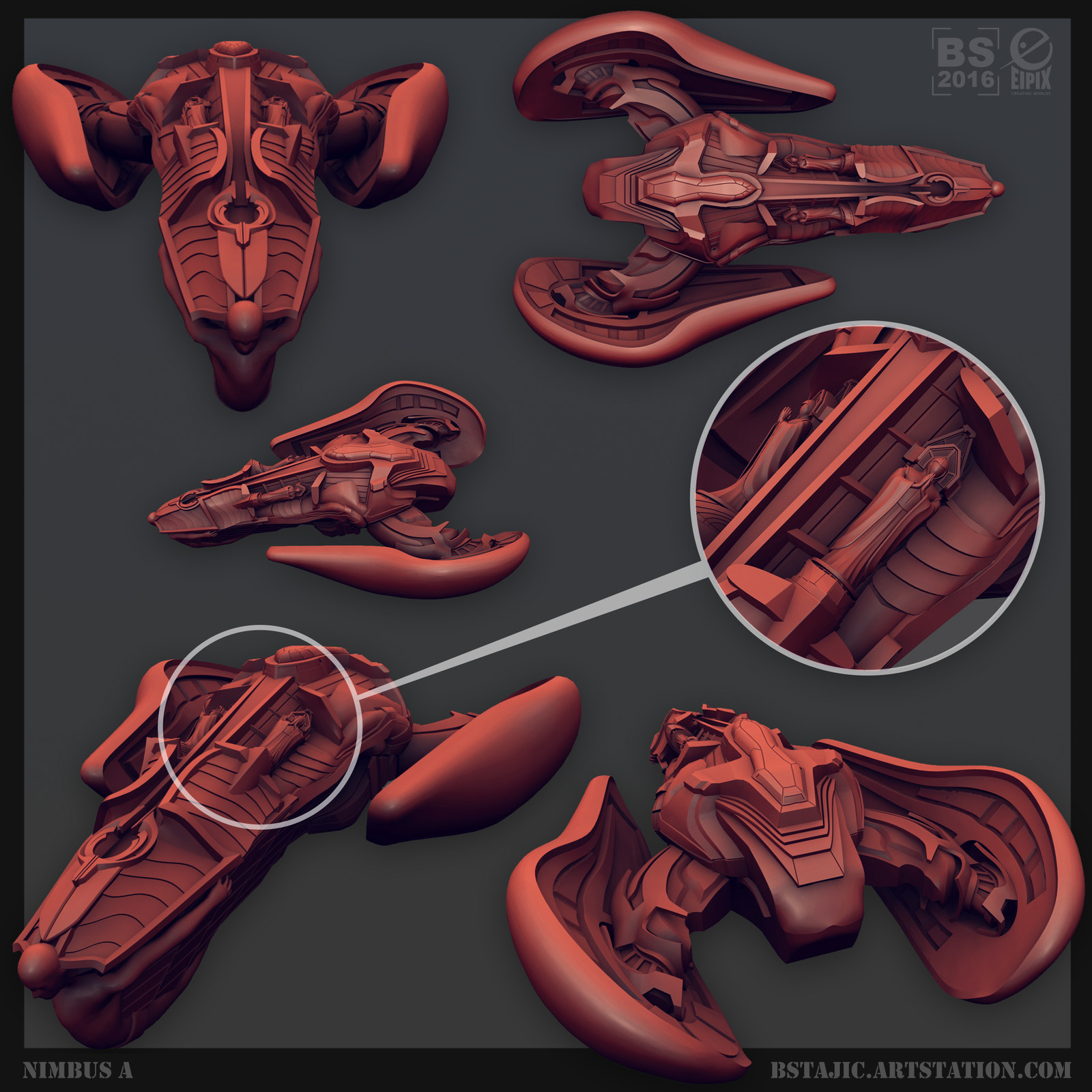 Boris Stajic - Lightstep Chronicles - Nimbus Ship