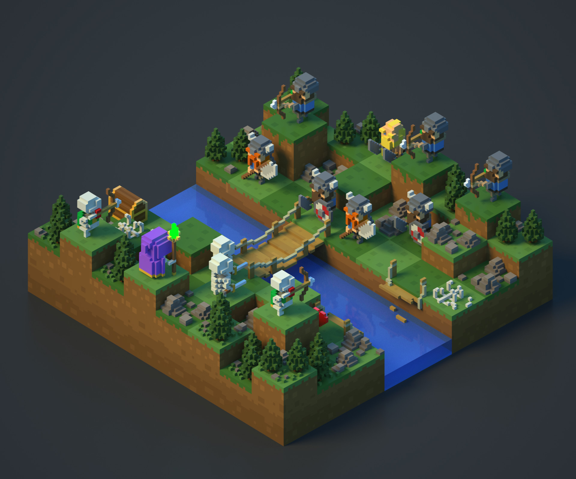 ArtStation - Voxel Tactics