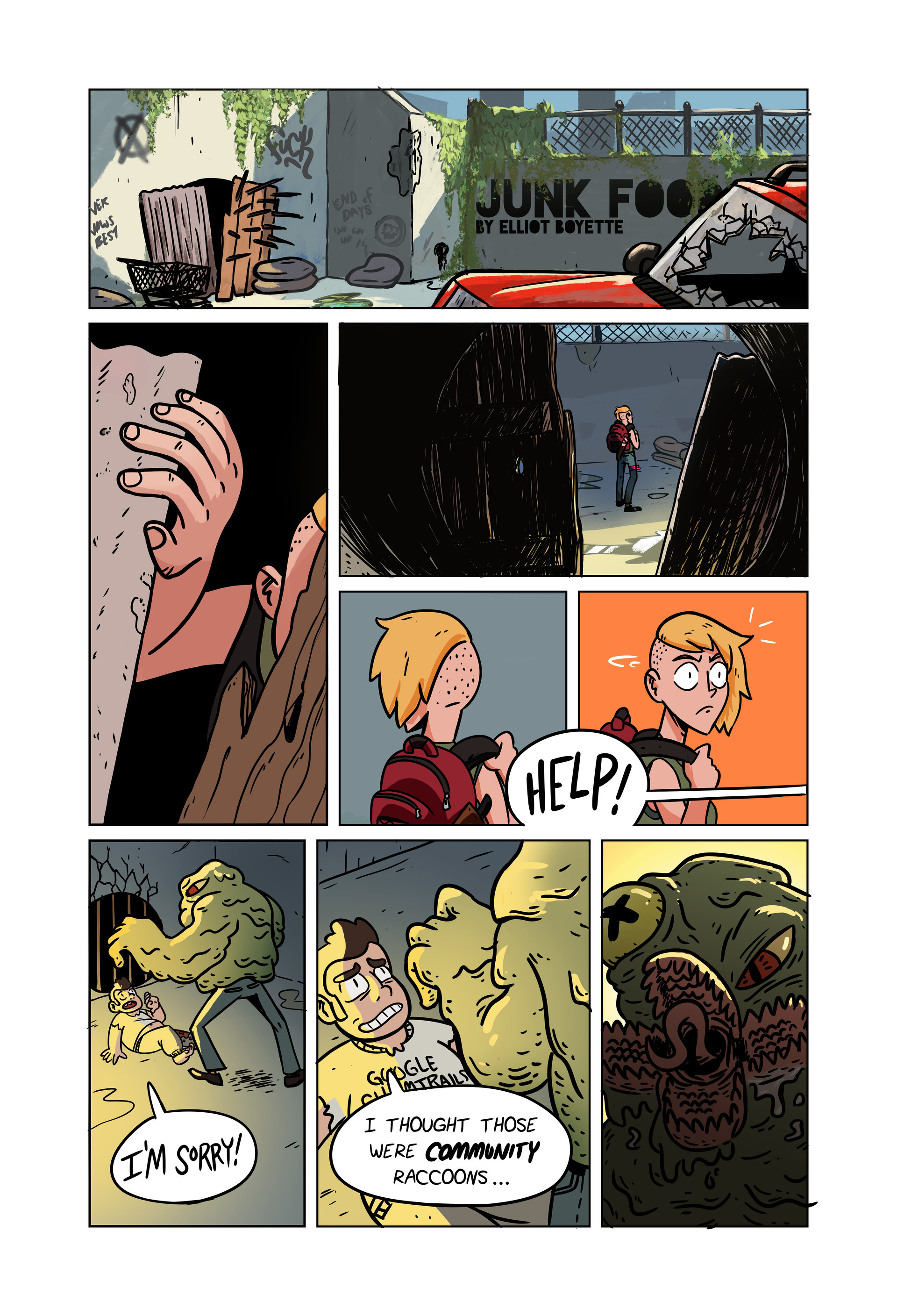 ArtStation - Junk Food [Comic]