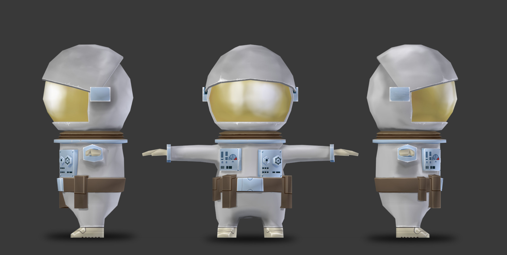 Anttu Mattila - Cosmonaut mascot