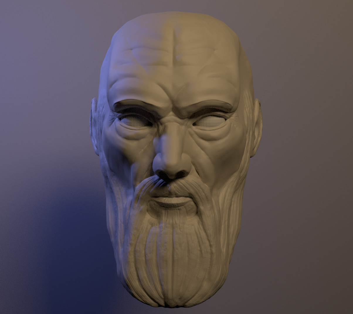 ArtStation - Head sculpt exercise
