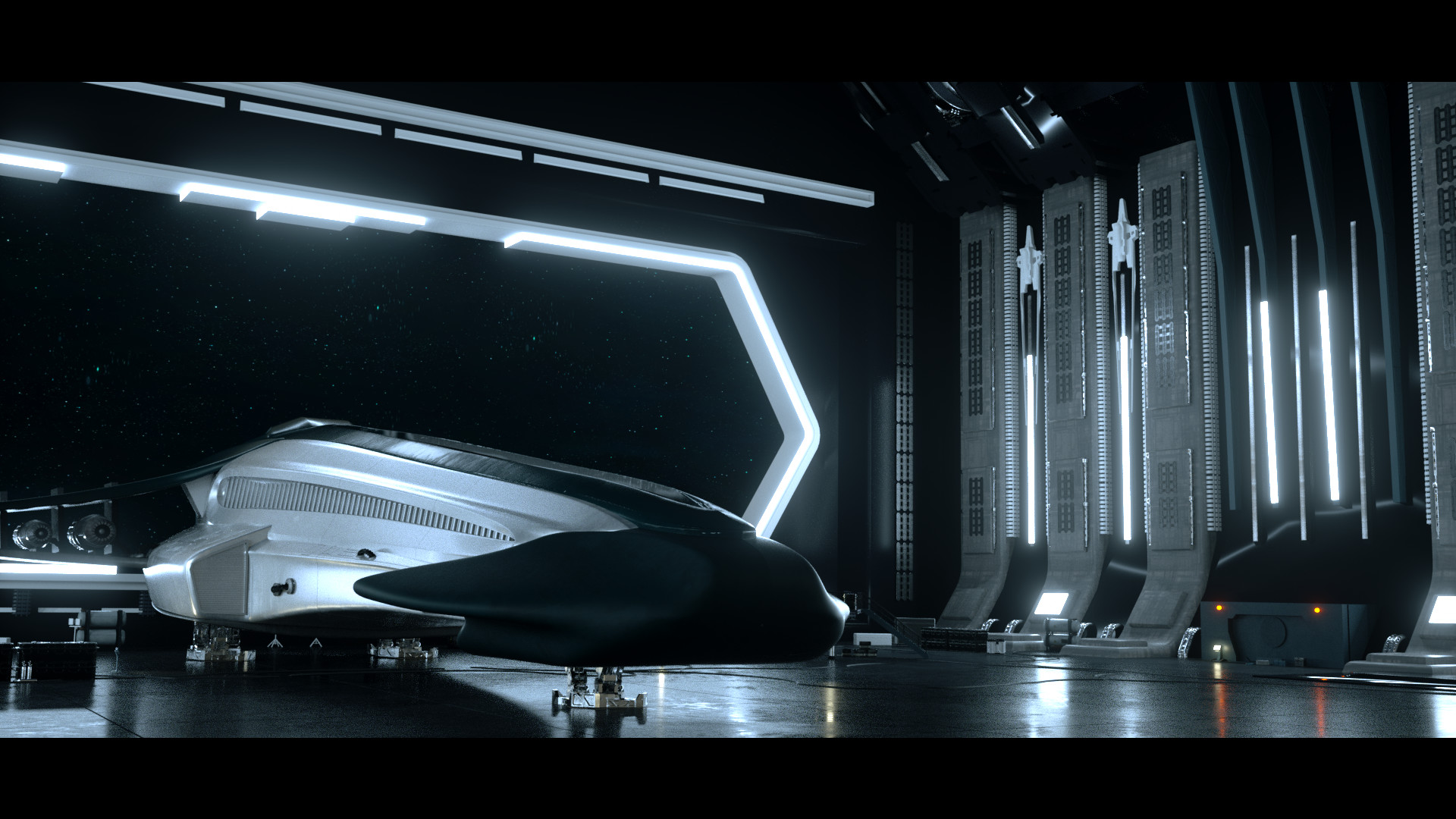 ArtStation - Project Hyperion - Hangar