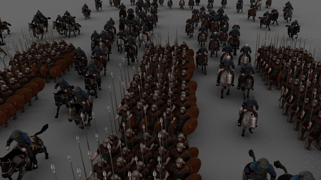 ArtStation - 3D crowd practice