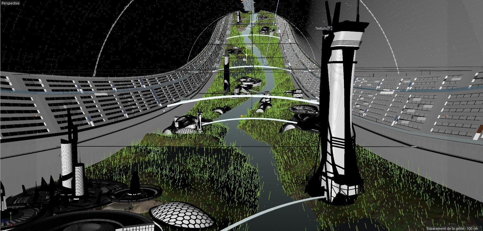 Antoine Van Bergen - Project Hyperion - Space Colony Habitats