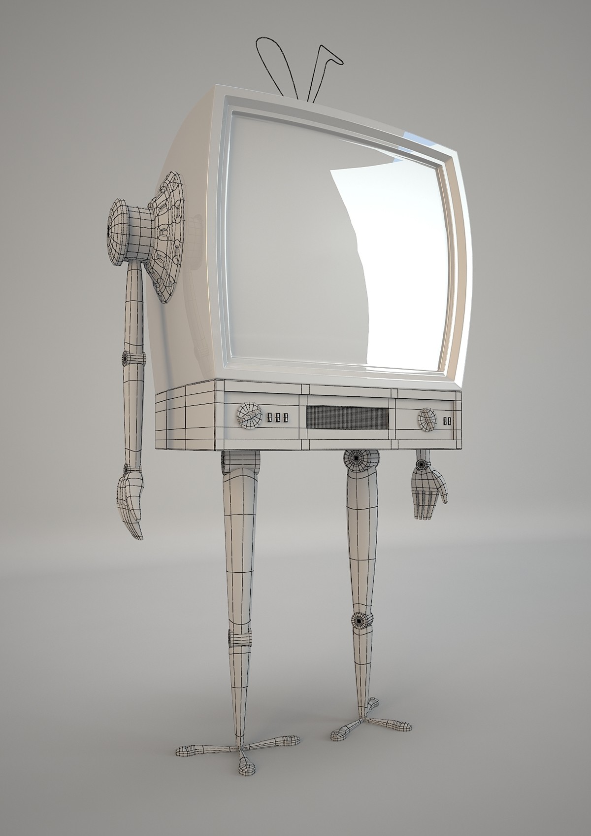 ArtStation - Robot Tv