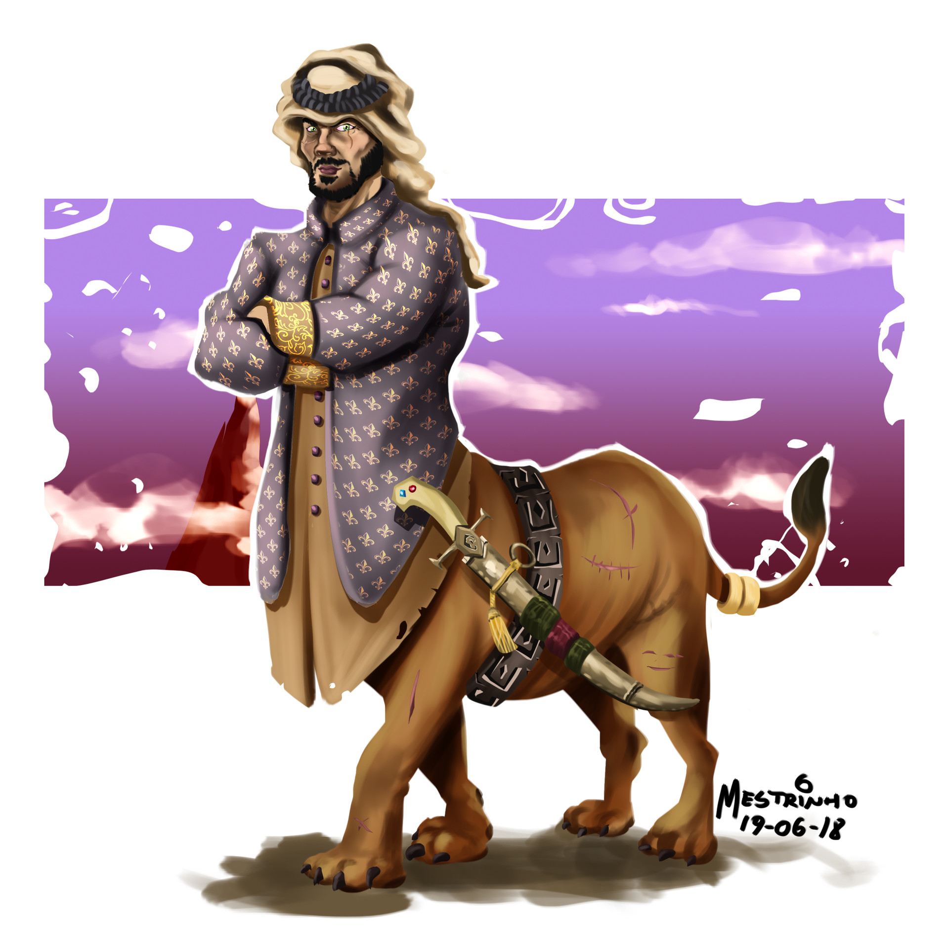 ArtStation - Lamia - Half Lion