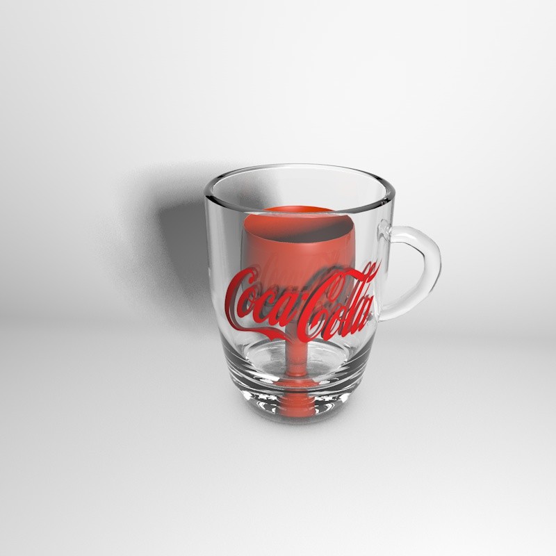 Jonathan Holeton - McDonald's Coke Float Glass Proof of Concept Design