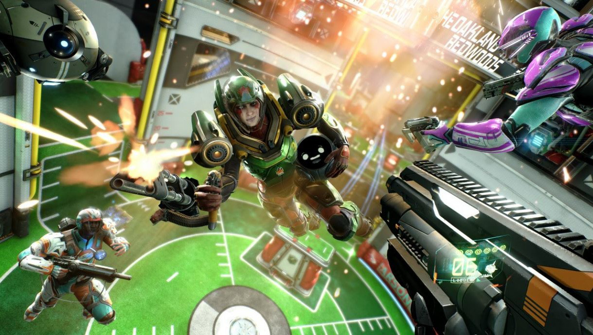 ArtStation - Blitz Ball Marketing Shot