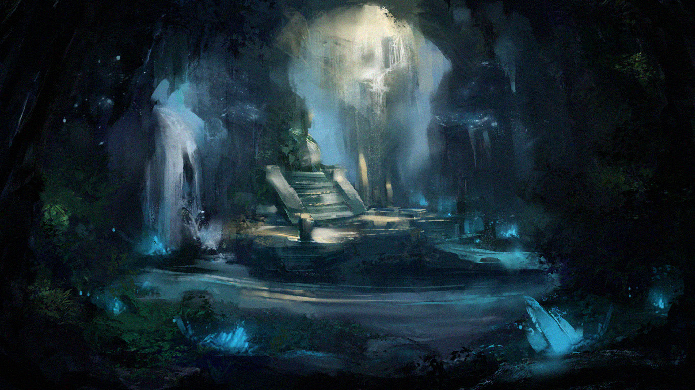 ArtStation - Cave concept#2