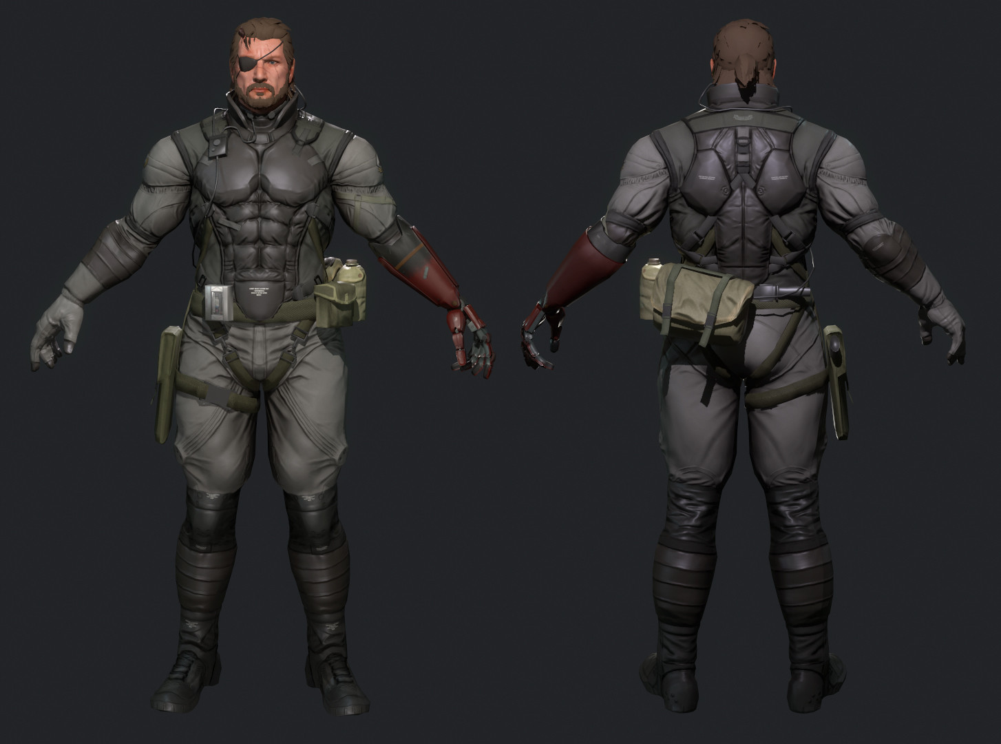 Yunlong Li - Venom Snake MGSV fan art