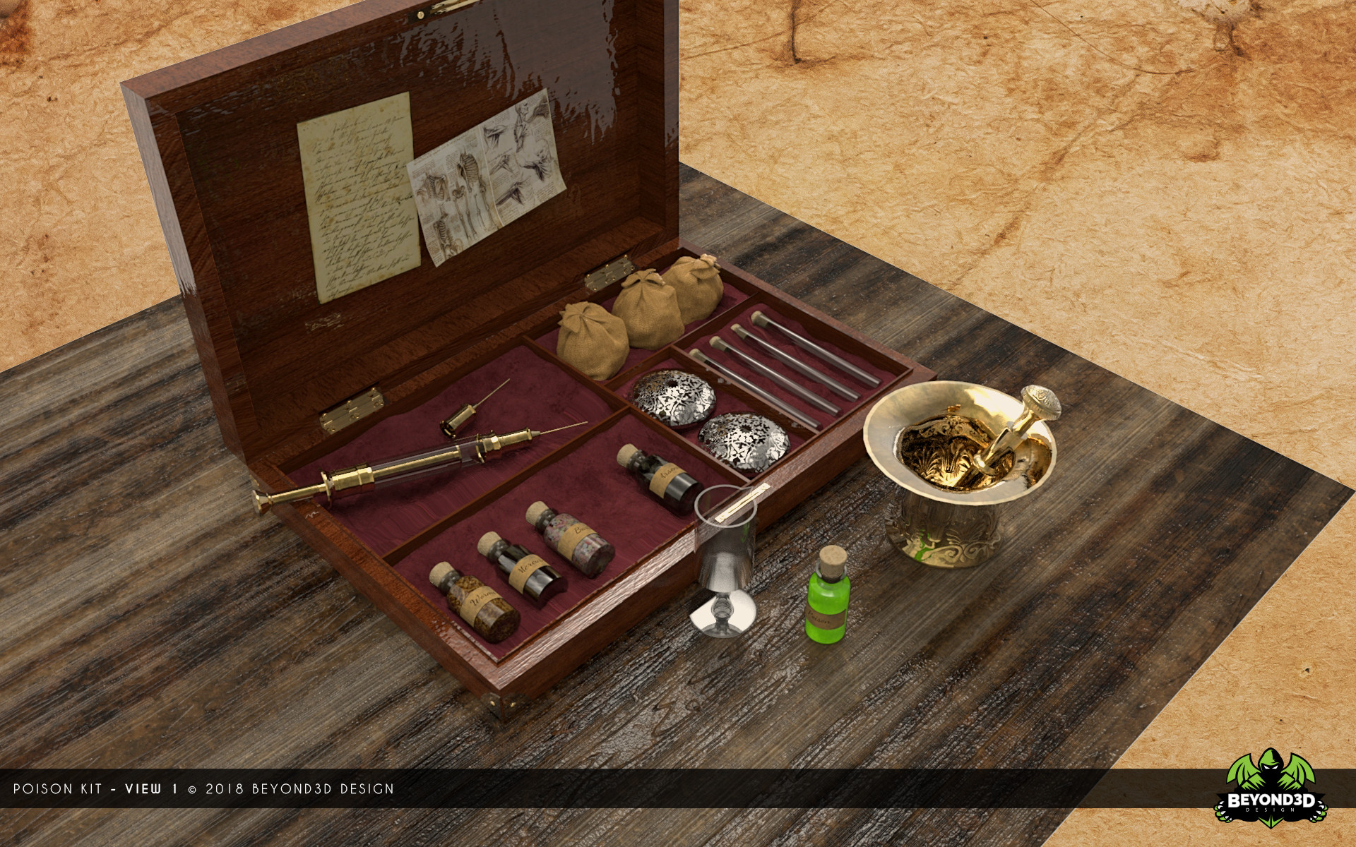 ArtStation - Poison Set