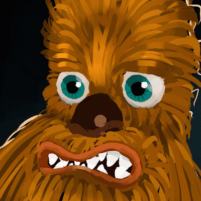 ArtStation - VR Painted Chewie